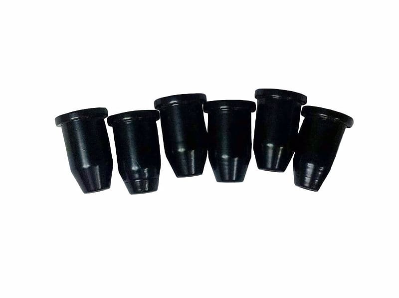 String through body ferrules (8mm, 10mm diameter) - Black 8mm | Reverb