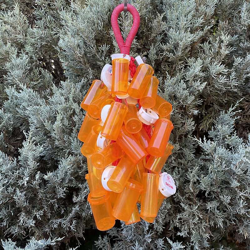 Upcycled Percussion - Extra Large Pill Bottle Waterfall | Reverb