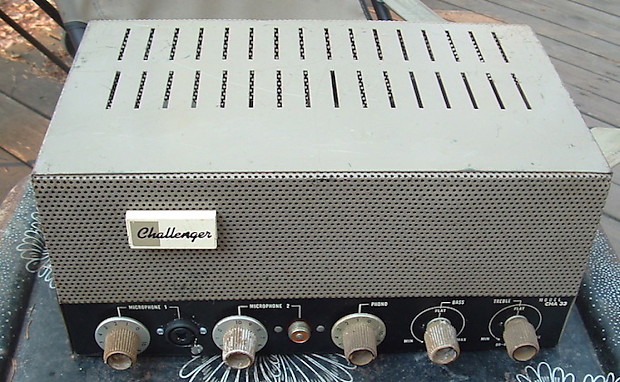 Vintage Bogen Challenger CHA-33 Tube Amplifier 33 Watts | Reverb
