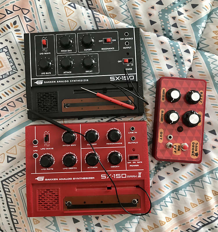 Gakken SX-150 / SX-150 Mark II Ribbon Synth Lot - Good | Reverb