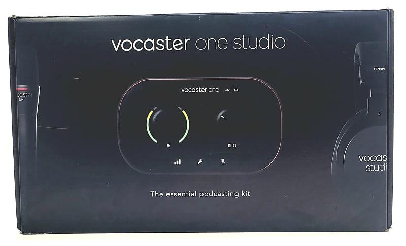 vocaster one studio 2022 - noir | Reverb