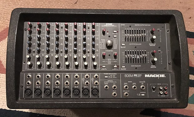 Mackie 808M 8 Channel Mono Powered Mixer | Reverb