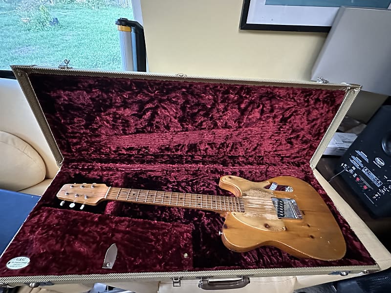 Rick Kelly Bowery Telecaster - Natural, 19th century wood, | Reverb