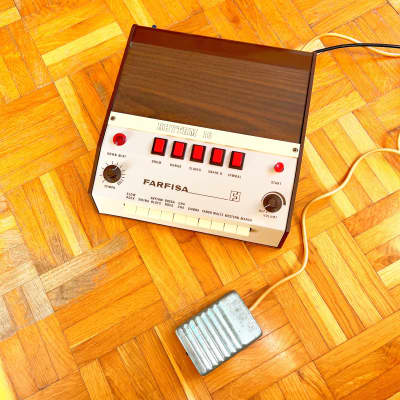 Farfisa Rhythm 10 (Italy, 1970) rare and vintage fully analog | Reverb