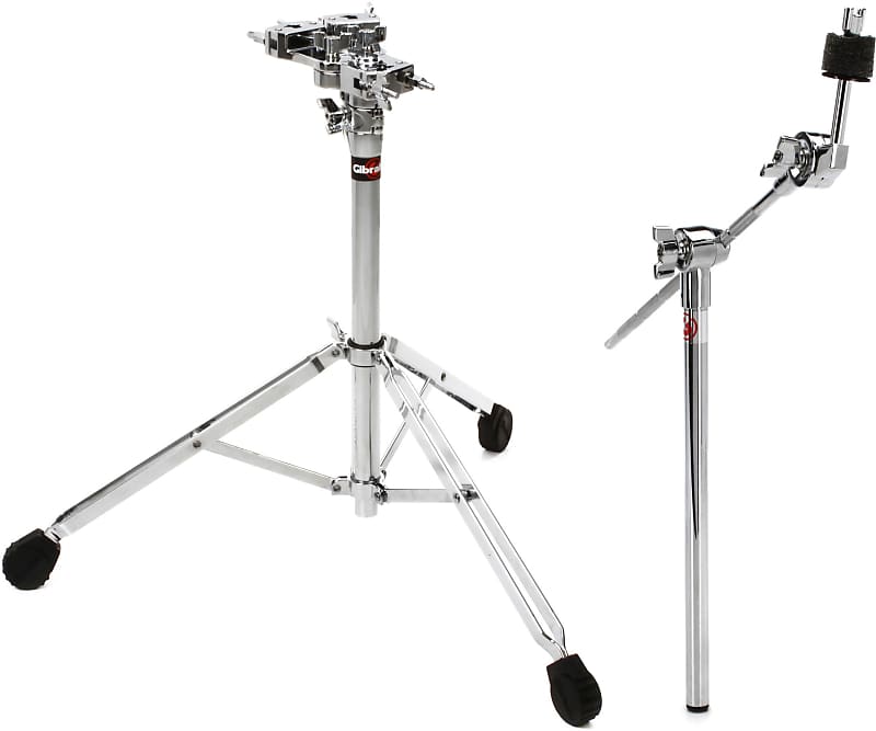 Gibraltar Adjustable 3-mount Platform Stand Bundle with | Reverb