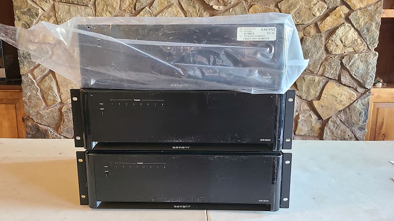 SAVANT AMP 2000 home amplifiers qty2. Excellent amps | Reverb
