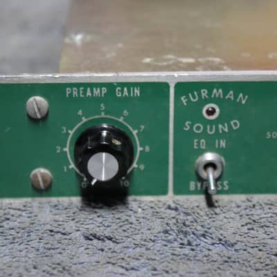 Furman PQ-3/Parametric Equalizer 3 Band Rack Mount | Reverb