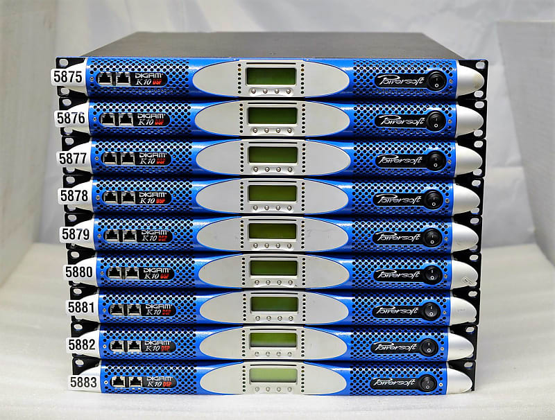 POWERSOFT K2 POWER AMPLIFIER WITH DSP AESOP AND LATEST UPDATE | Reverb