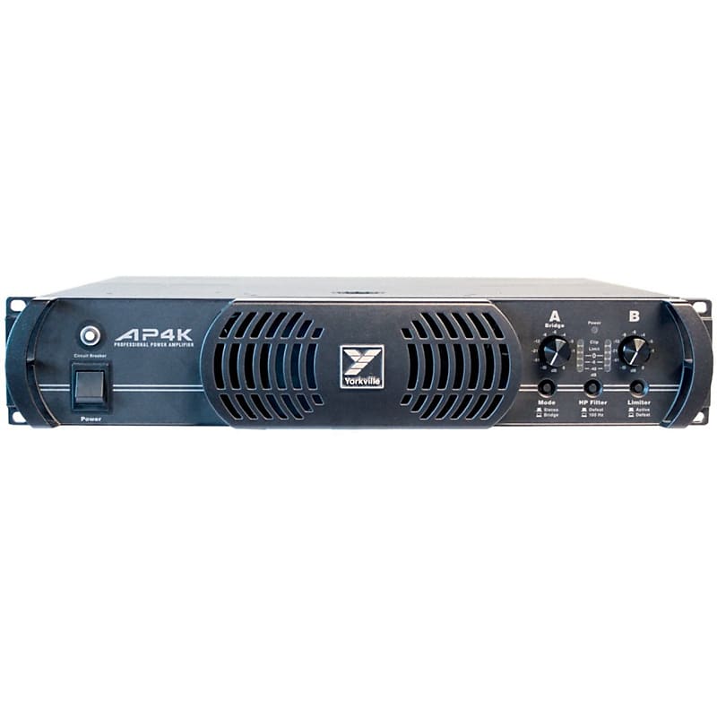 Yorkville AP4K Power Amplifier Late 2000s-Early 2010s | Reverb