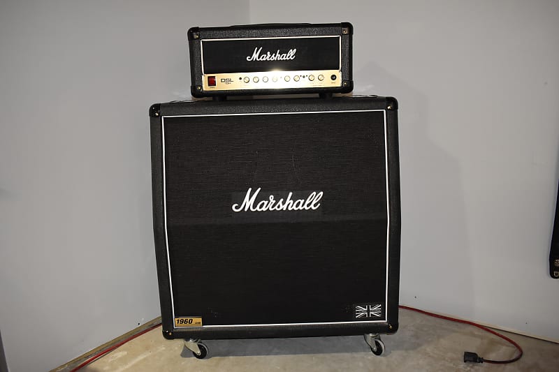 Marshall DSL15H Head and 1960A Cabinet 2012 Black | Reverb