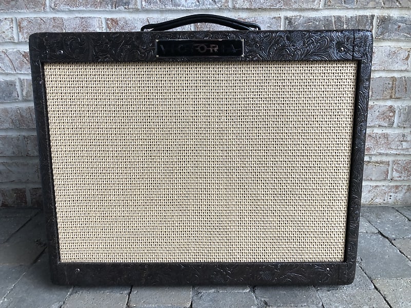 Victoria Ivy League 5F10 Style Circuit- Brown Western Tolex | Reverb
