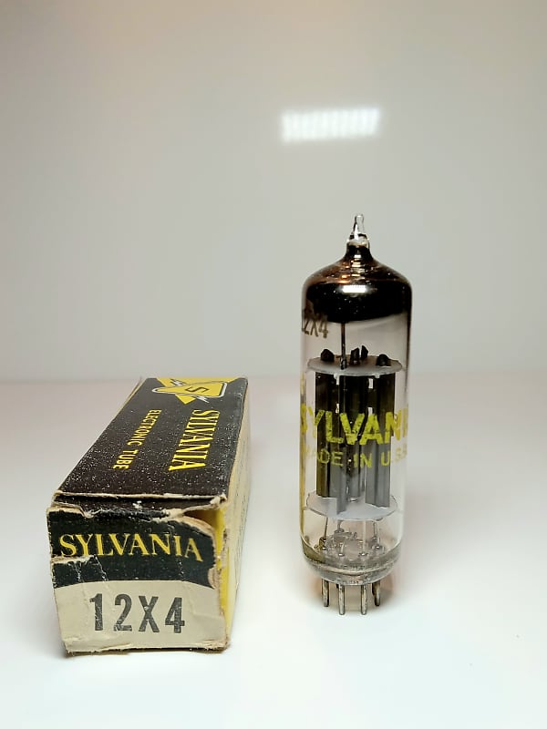 Sylvania 12x4 rectifier Hickock 800 tested | Reverb
