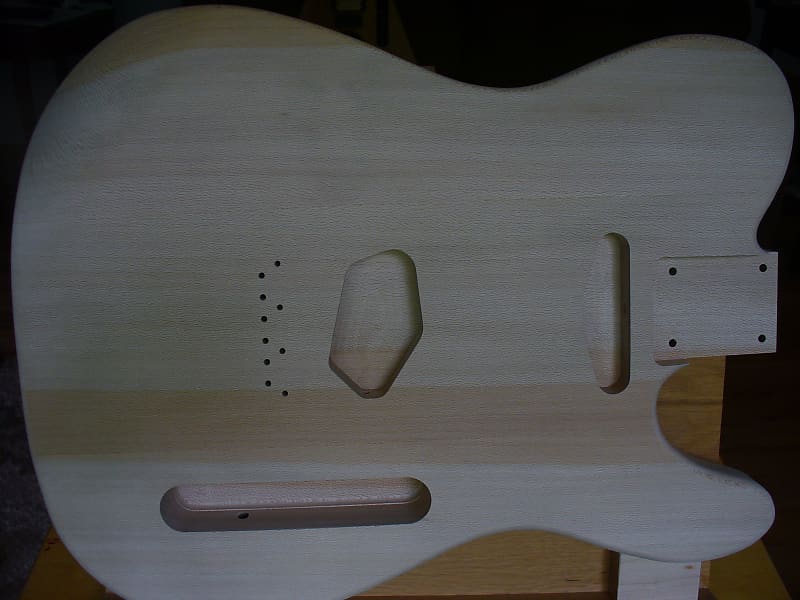 Exotic T Style Guitar Body for Telecaster® Neck with Strat® | Reverb