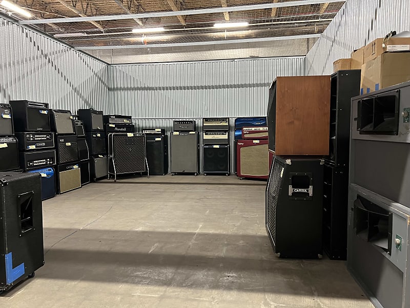 Entire Storage Unit Filled With Amps. Buy All For 1 Price | Reverb