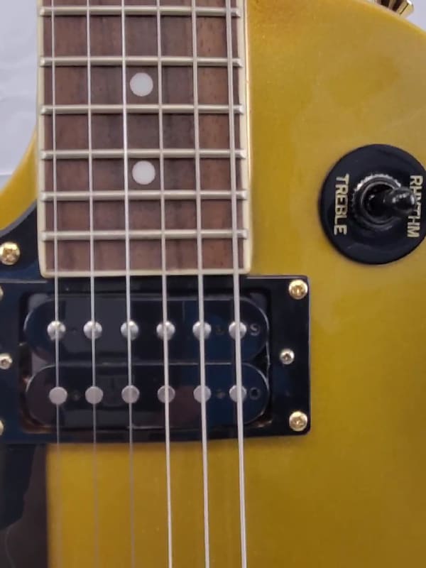 Jay Turser JT-220 Left-hand Electric Guitar Gold Top | Reverb