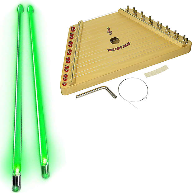 Melody Harp with Green Firesticks | Reverb Canada