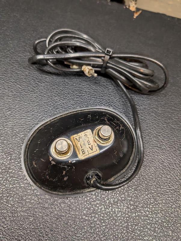 Fender Vintage 2 Button Blackface Footswitch 1960s Reverb | Reverb
