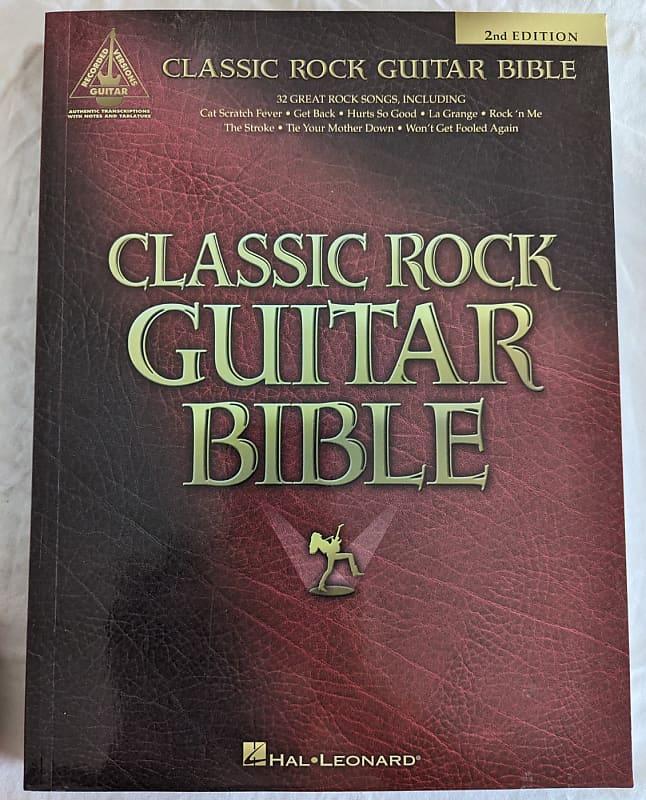 Classic Rock Guitar Bible 2nd Edition Guitar Tab Tablature | Reverb