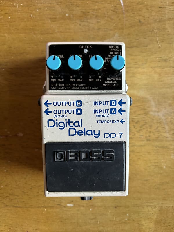 Boss DD-7 Digital Delay 2008 - Present - White | Reverb