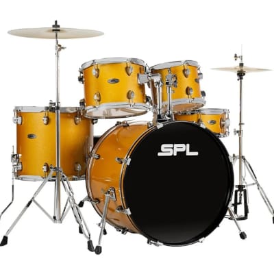 Sound Percussion Labs 5PC Unity II All In One Drum Set Gold | Reverb