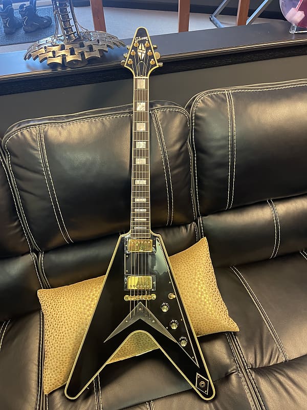 Gibson Flying V Custom Shop Black Beauty Appointments 1 of 40 | Reverb