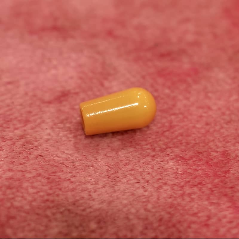 Vintage Gibson Switch Tip 1959 Catalin Amber | Reverb Canada