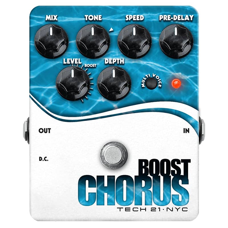 Tech 21 Boost Chorus Guitar Effects Pedal (New Old Stock) | Reverb UK
