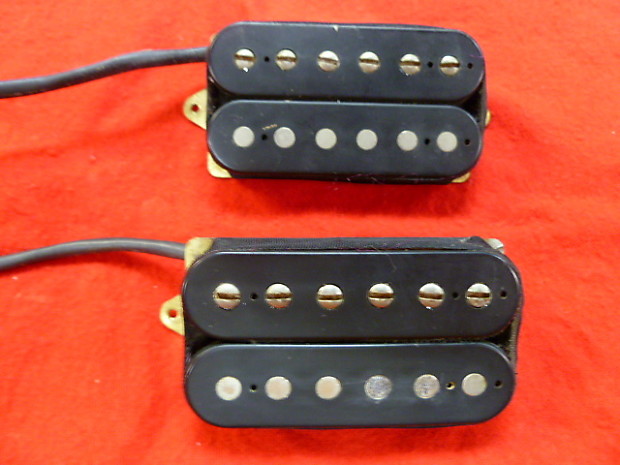 Pair of 1980's Hamer USA Humbucking Pickups | Reverb