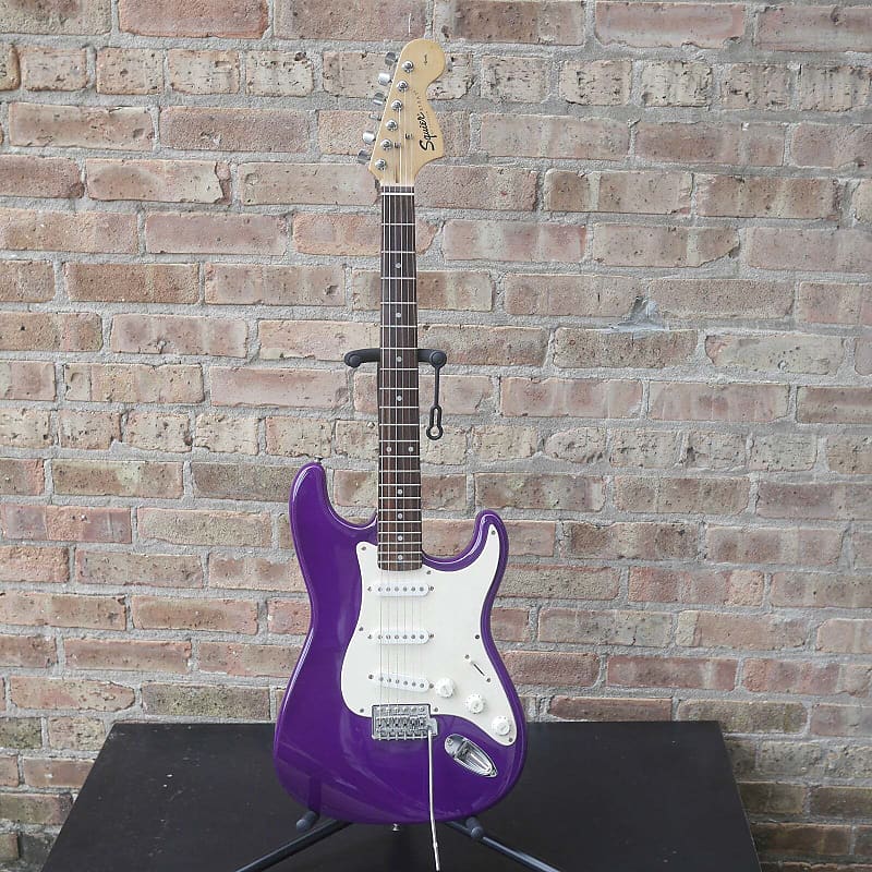 Fender Squier Affinity Strat Purple Used | Reverb Australia