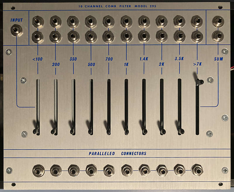 Buchla Clone 295 10-Channel Comb Filter - SAmodular | Reverb