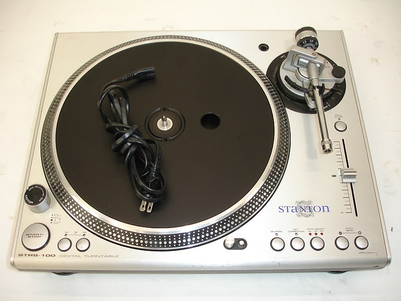 Stanton STR8-100 3-Speed Direct-Drive Stereo DJ Turntable | Reverb