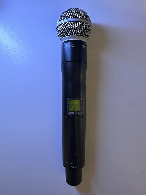 Shure UR2 Wireless Microphone - L3 Band 638-698Mhz & SM58C | Reverb