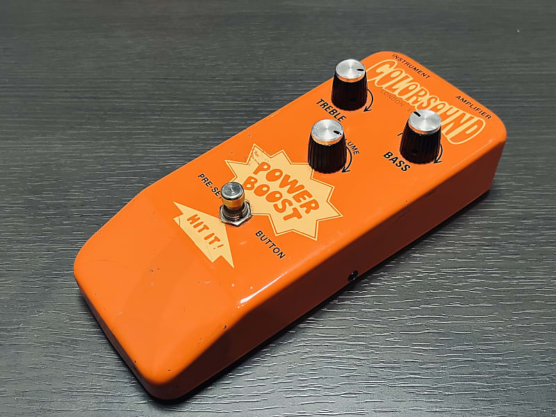 Colorsound Powerboost 9v 90s Reissue | Reverb