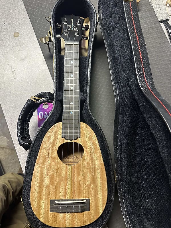 Koaloha KSM-03RP Pineapple Soprano Long-Neck "Royal Pikake" | Reverb