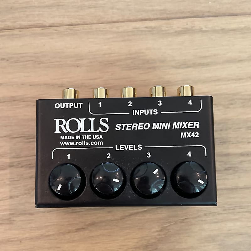 Rolls Stereo Mini Mixer MX42 | Reverb