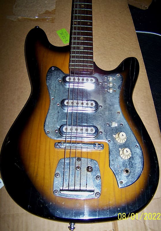 1960's Kimberly Teisco Electric Guitar Japan MIJ | Reverb