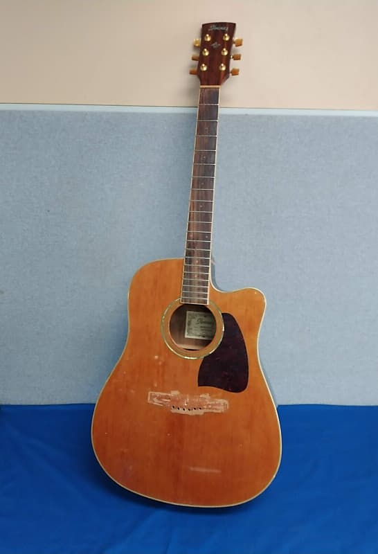 Ibanez AW35 RECE-NT Electric-Acoustic Guitar with Cutaway For | Reverb