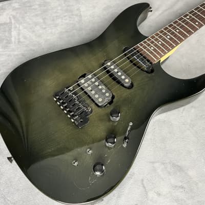 Fernandes Sustainer HSS Transparent Green | Reverb