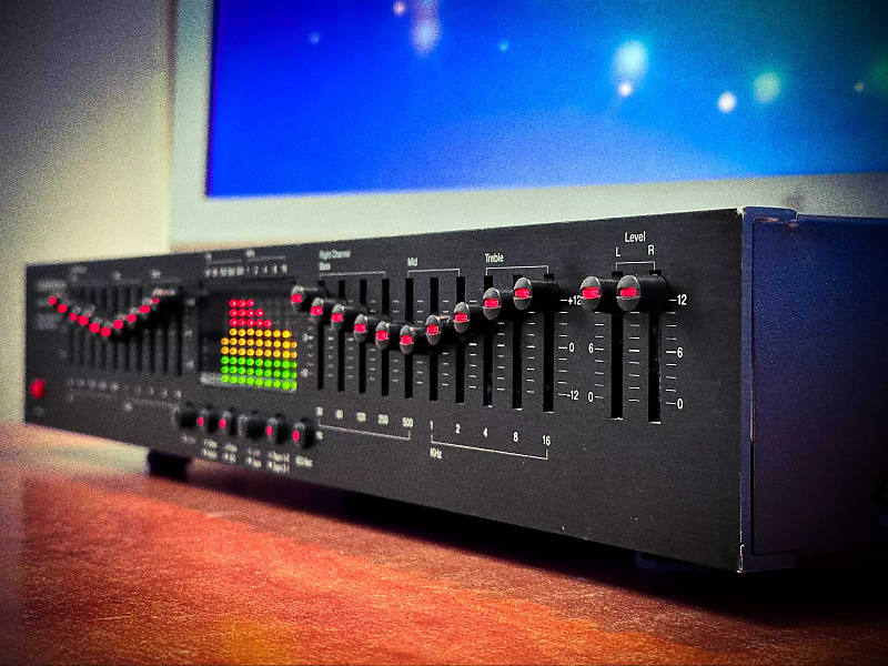 AudioSource EQ Eleven 🌈RaRe🌈 Vintage Stereo Graphic Equalizer | Reverb