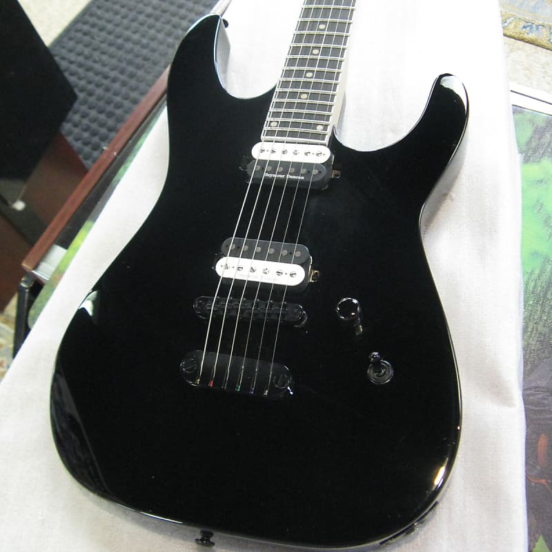 Dean Modern MD24 Select 2019 Classic Black Seymour Duncans | Reverb