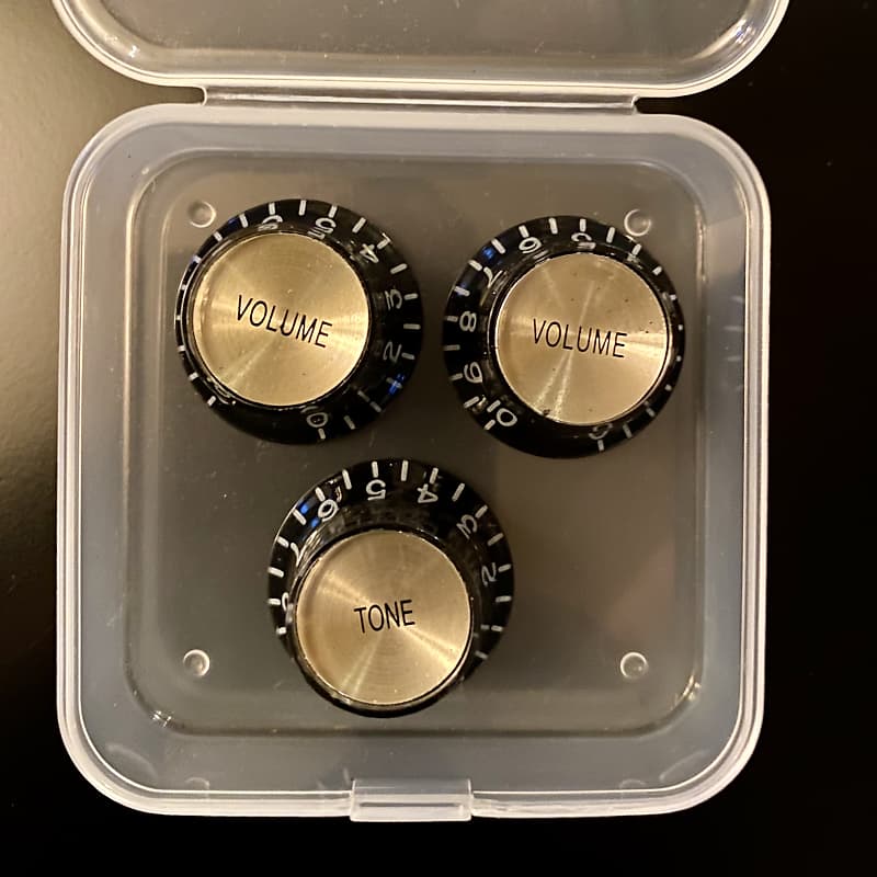 Knobs for Epiphone Emily Wolfe Sheraton Black/gold | Reverb