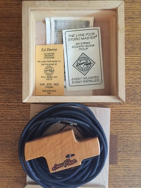 Lane Poor Studio Master Acoustic Guitar Pickup | Reverb
