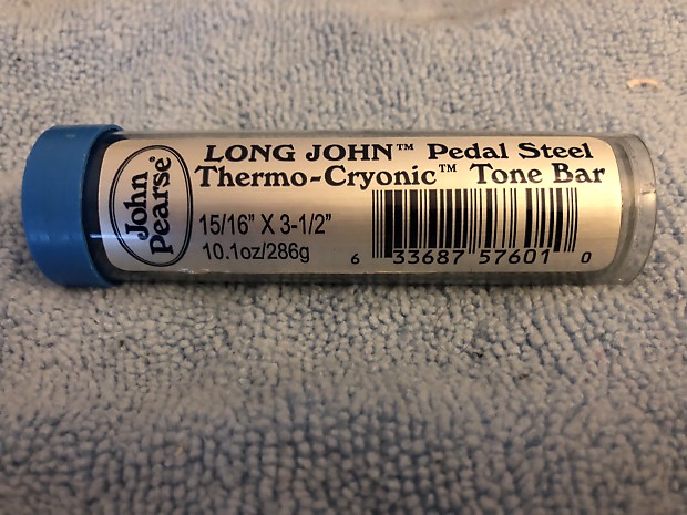 John Pearse Long John Pedal Steel Thermo-Cryonic Tone Bar | Reverb