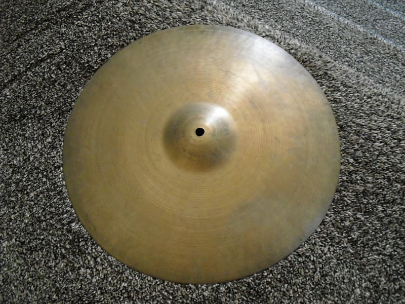 15" Vintage Trans Stamp Avedis Zildjian Crash Cymbal 895g out | Reverb