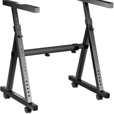 Heavy Duty Z-Style Keyboard Piano Stand with Swivel Casters | Reverb