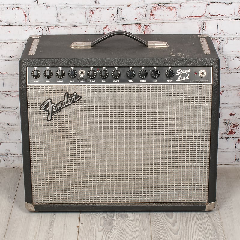 Fender - Stage Lead - Vintage Solid-State Combo Amplifier - | Reverb