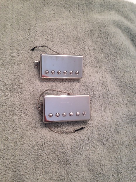 Gibson 1959 Custom Buckers PAF Pickup Set Nickel | Reverb Canada