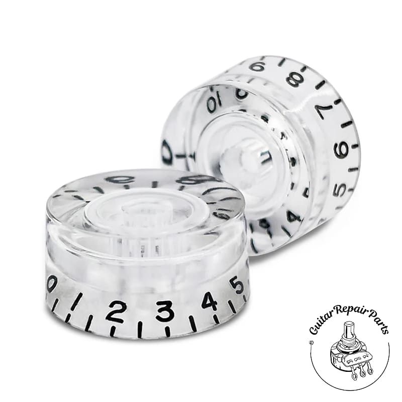 Plastic Speed Knobs, For Split-Shaft Potentiometers (2 pcs) - | Reverb