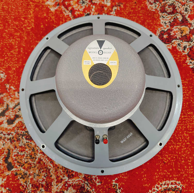 JBL D130F 15 Inch 8-Ohm Loudspeaker for Guitar or Bass 1960s | Reverb