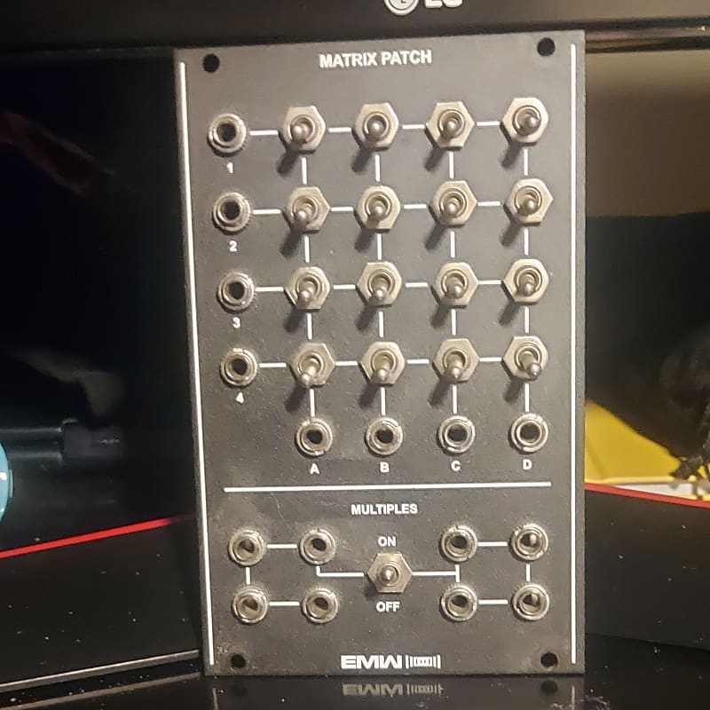 EMW Matrix Patch - Black | Reverb